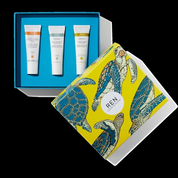 ren clean skincare | Skincare | Nib Ren Clean Skincare Face Mask Trio ...
